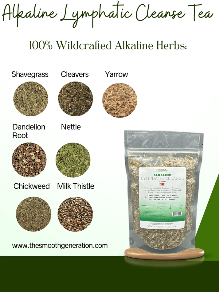 Alkaline Lymphatic Cleanse Tea | The Smooth Generation