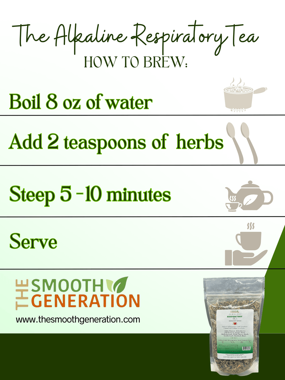 Alkaline Respiratory Tea – The Smooth Generation