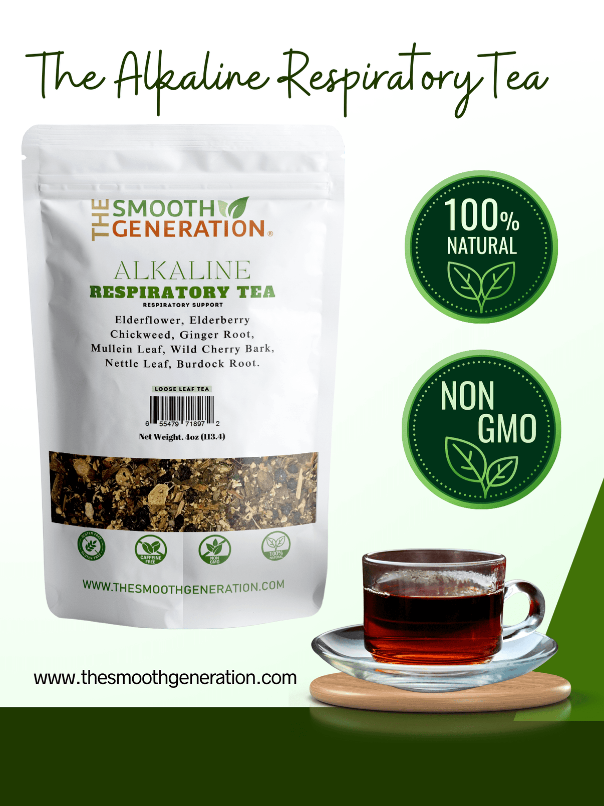 Alkaline Respiratory Tea – The Smooth Generation