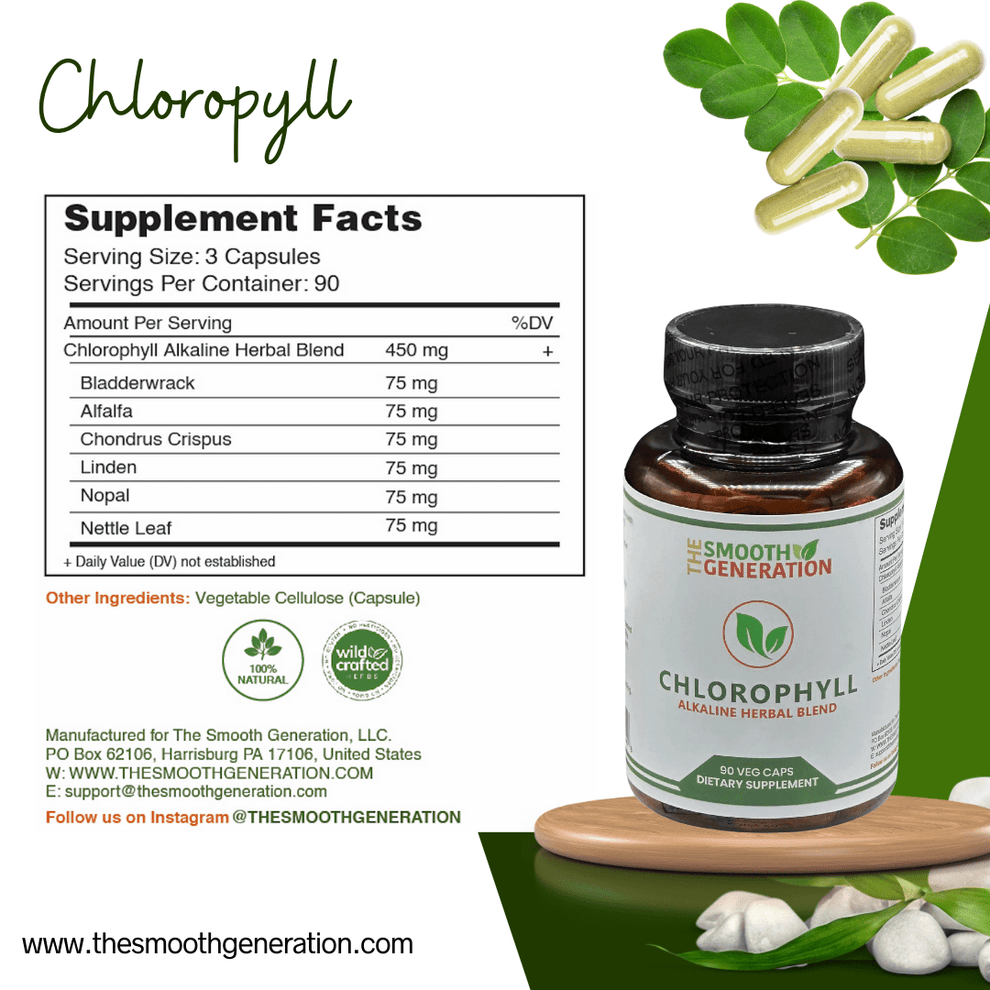 Chlorophyll Capsules – The Smooth Generation