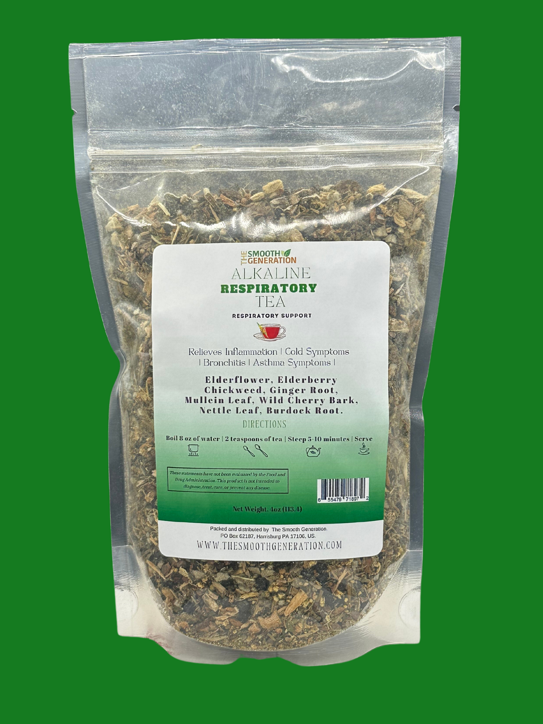 Alkaline Respiratory Tea – The Smooth Generation